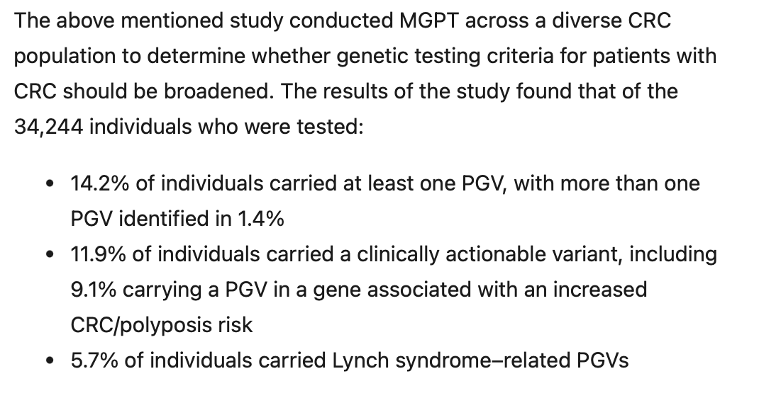 Multigene Panel Testing Yields High Rates of Clinically Actionable ...